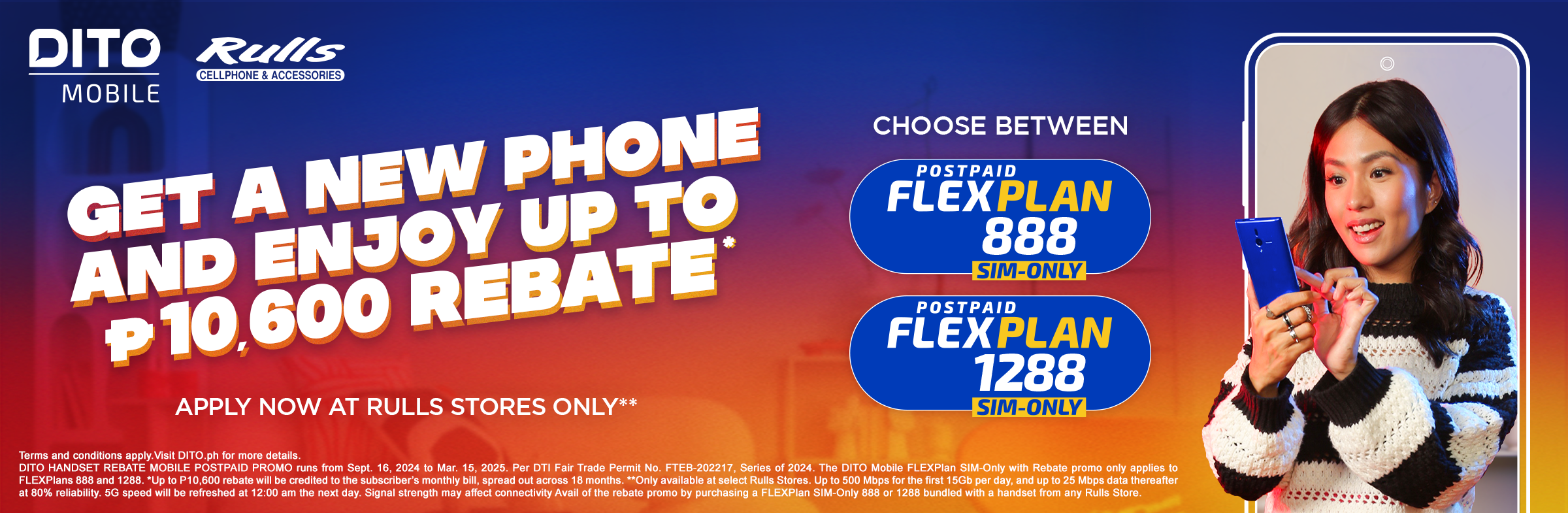 Get The Best Mobile Postpaid FlexPlans With DITO!